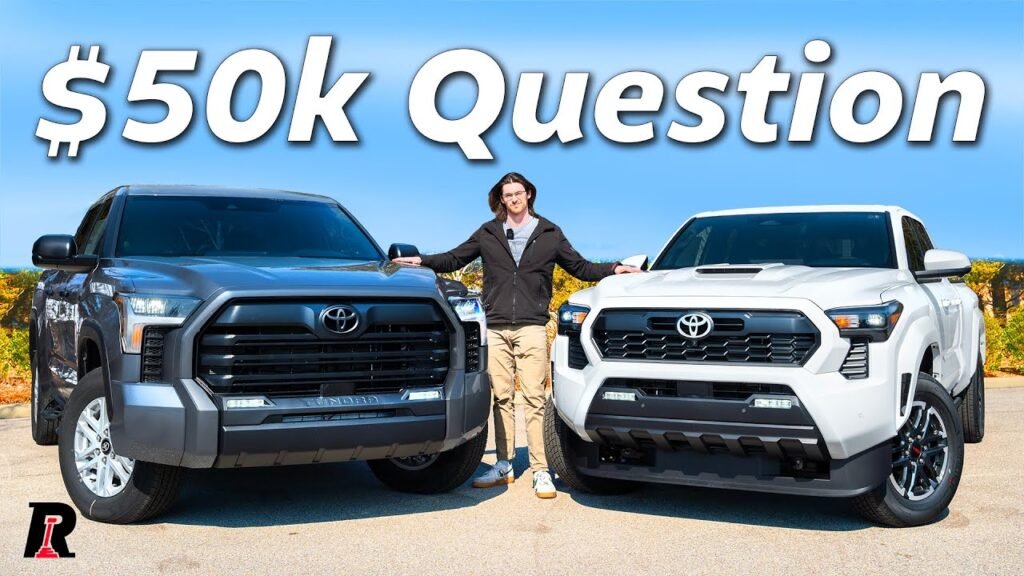 2025 Toyota Tundra vs Tacoma Comparison / $50k Question - USA Cars AZ