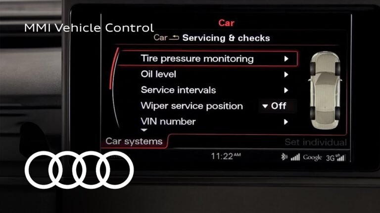 Audi Tech Tutorial: MMI Vehicle Control & Settings - USA Cars AZ