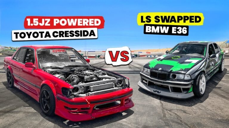 Freddy LSX’s 600hp JZ Powered Cressida vs 400hp LS Swapped B... - USA ...