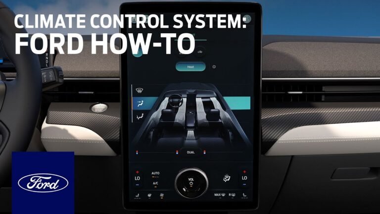 Mustang Mach-E® SUV Climate Control System | Ford How-To | F... - USA ...