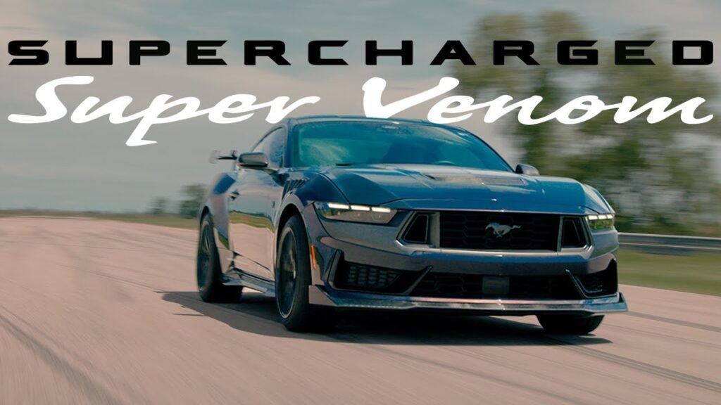 SUPER VENOM | Dark Horse Mustang | 850 HP | Blue Ember Metal... - USA ...